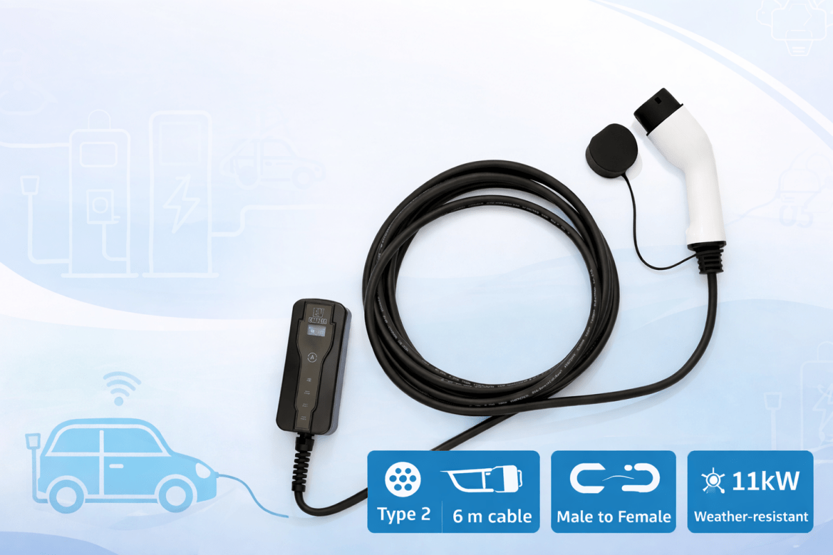 How to Choose the Right EV Charging Cable | UK Guide – Green Flag Shop